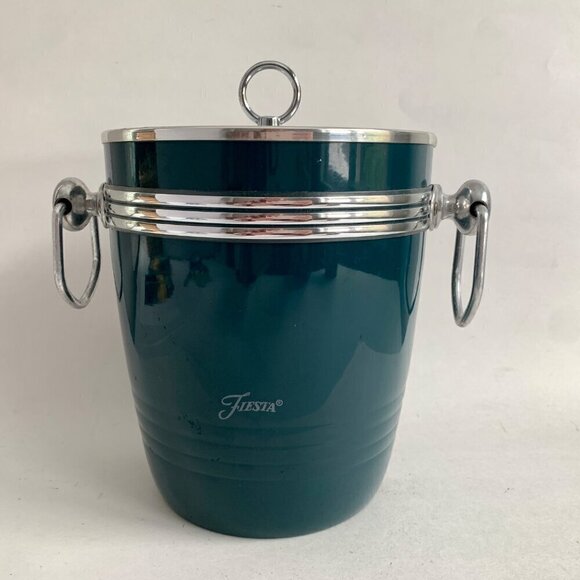 Fiesta | Dining | Vintage Fiesta Turquoise Blue Retro Ice Bucket | Poshmark